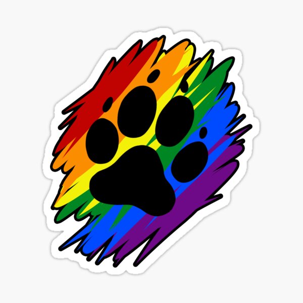 "Rainbow paint splatter" Sticker by Adezu | Redbubble