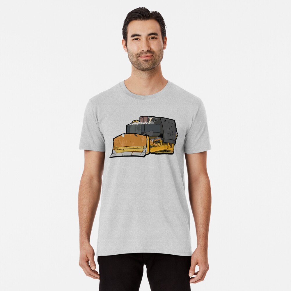 "Killdozer" Sticker for Sale by muskitt | Redbubble