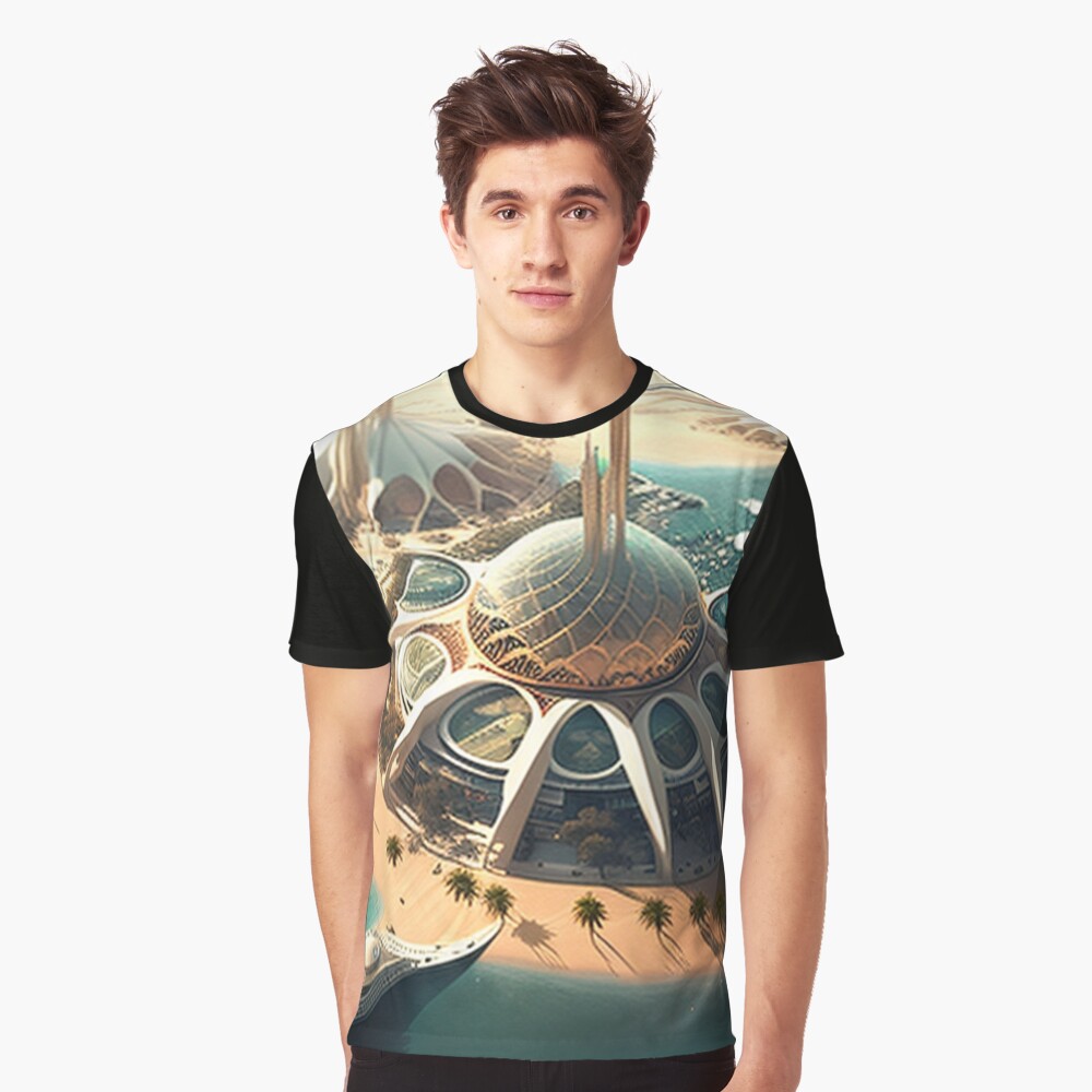 "Neom Horizon" Sticker for Sale by allaith arnaout | Redbubble