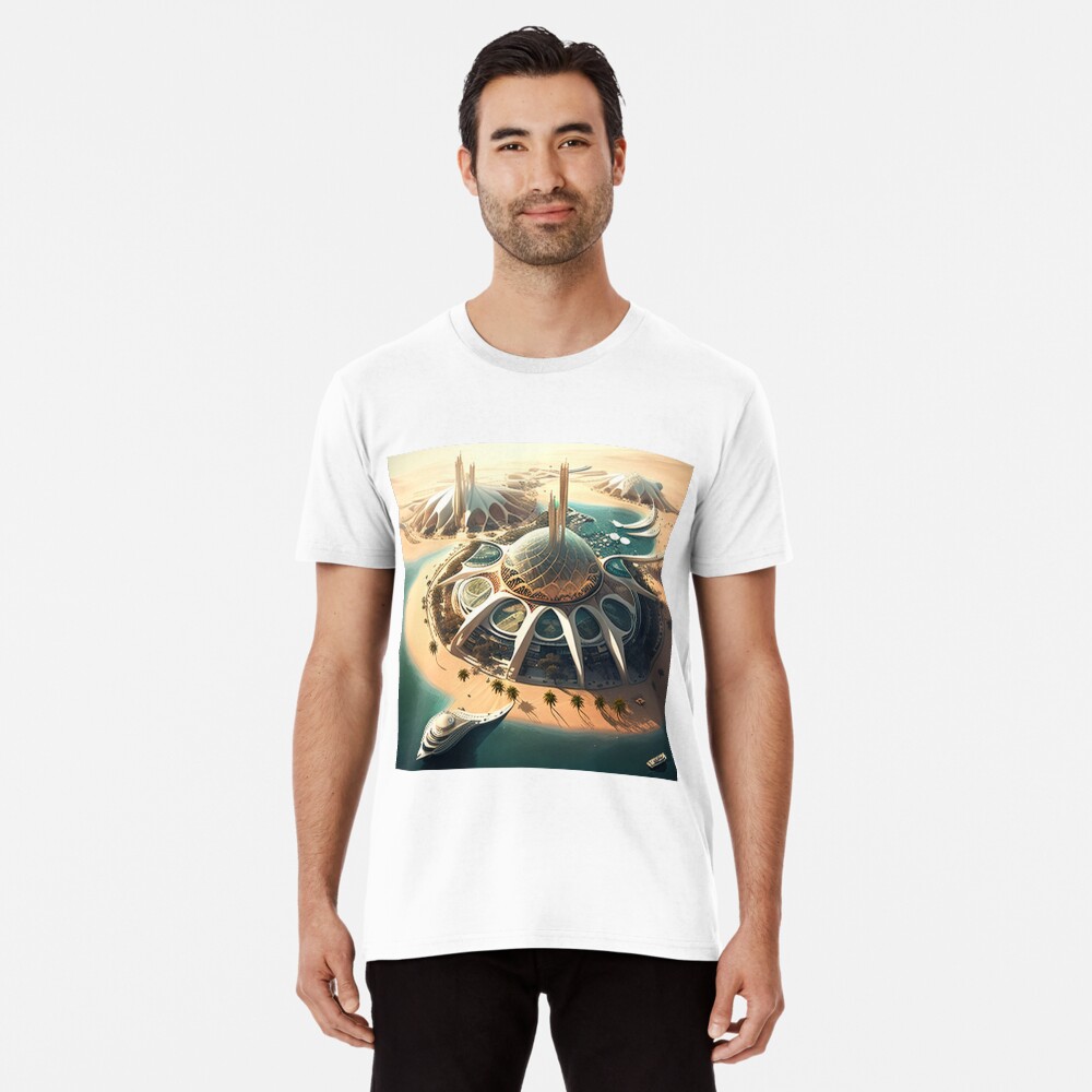 "Neom Horizon" Sticker for Sale by allaith arnaout | Redbubble