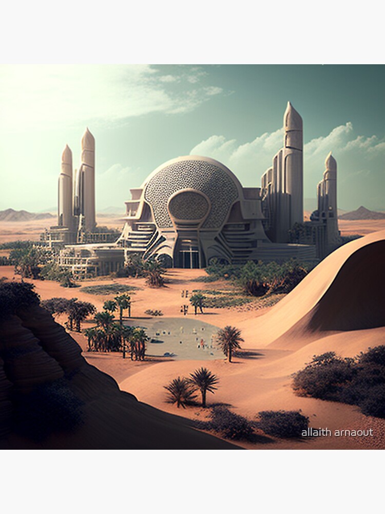 "Neom Nebula" Sticker for Sale by allaith arnaout | Redbubble