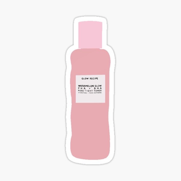 "Glow Recipe Watermelon Toner" Sticker for Sale by allyrose03 | Redbubble