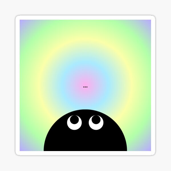 "Thinking" Sticker for Sale by smanya22 | Redbubble