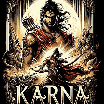 "KARNA | VASUSENA | MAHABHARATA GOD" Poster for Sale by PSYNOVA | Redbubble