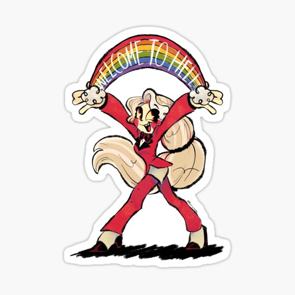 "HAZBIN HOTEL: Charlie Morningstar!" Sticker for Sale by Mayos Doodless ...