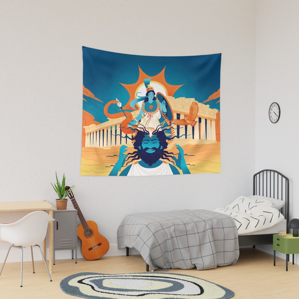 "Birth of Athena" Poster for Sale by flaroh | Redbubble