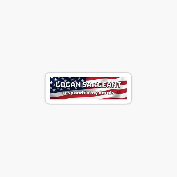 "Logan Sargeant F1Driver" Sticker for Sale by Low Culture Committee ...