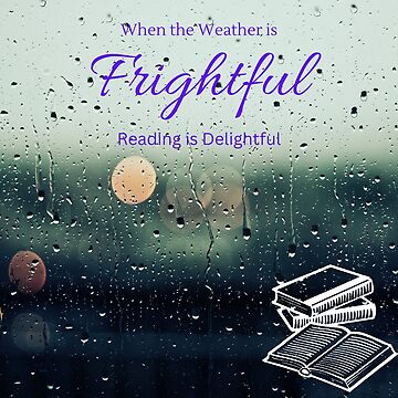 "Reading is Delightful" Sticker for Sale by Mar-lisa | Redbubble