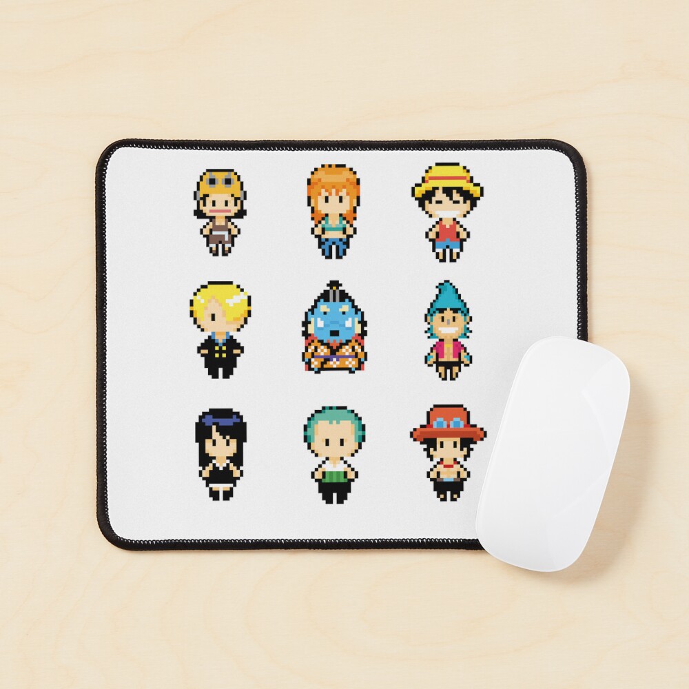"One Piece Pixel Art" Sticker for Sale by kobmamba | Redbubble