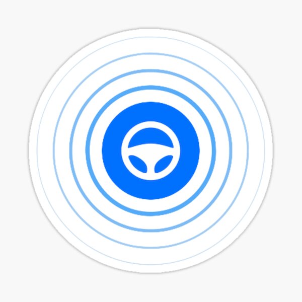 "Tesla FSD Autopilot Engaged On" Sticker for Sale by Tesla Bull | Redbubble