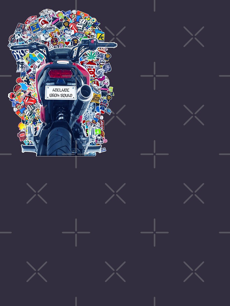 "Honda Grom Sticker Bomb (Adelaide Grom Squad)" T-shirt for Sale by ...