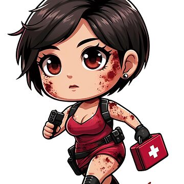"Dead by Daylight - Ada Wong - First Aid" Sticker by SpeckbarbiiArts ...