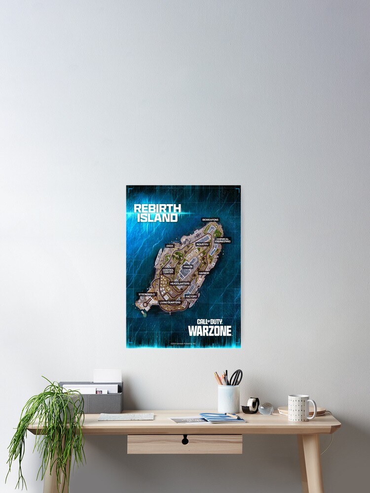 "Rebirth island Map - Rebirth island 2024" Poster for Sale by jaggyboy ...