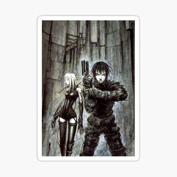 "BLAME!" Sticker for Sale by taroxstudio | Redbubble