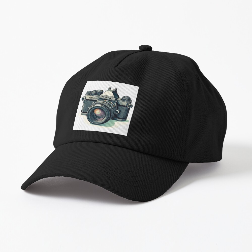 "Pentax K 1000 Camera Painting" Sticker for Sale by ArtsyRexy | Redbubble