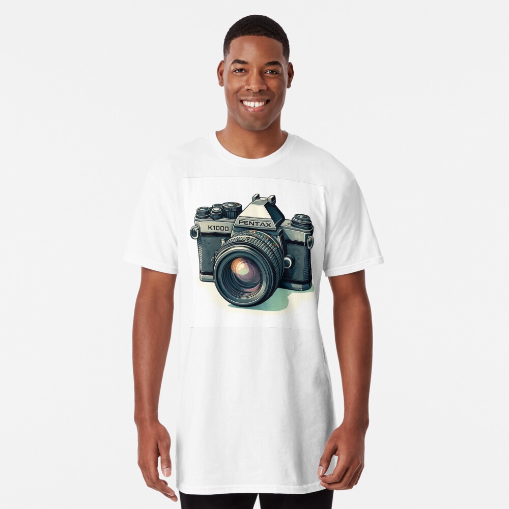 "Pentax K 1000 Camera Painting" Sticker for Sale by ArtsyRexy | Redbubble