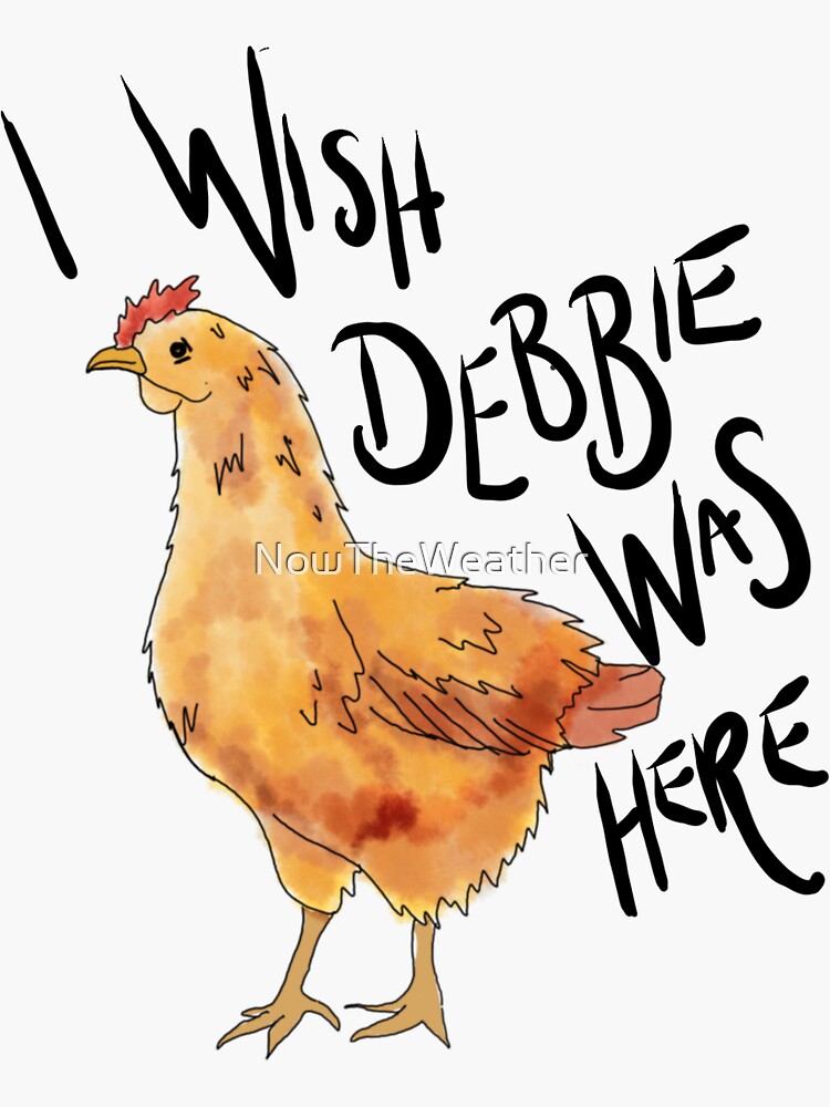 "Lost in Space I Wish Debbie Was Here" Sticker for Sale by ...