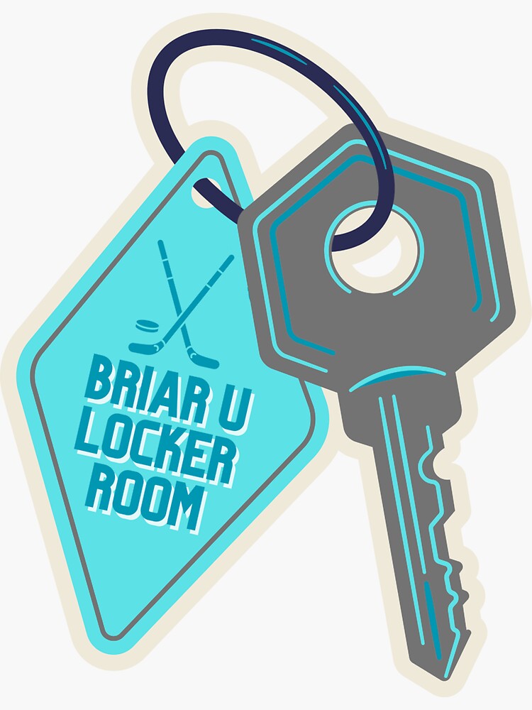 "Briar U Locker Key" Sticker for Sale by CaseyNancy | Redbubble