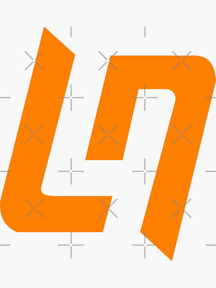 "Lando Norris logo Mclaren Formula 1 racing Formula1 2024 sticker for ...