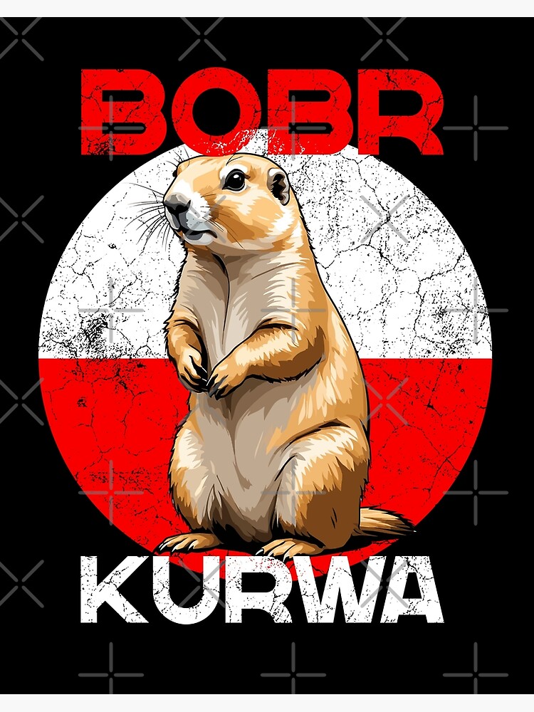 "Bobr Kurwa Polish Meme Funny Saying" Art Board Print by LuminOrb | Redbubble