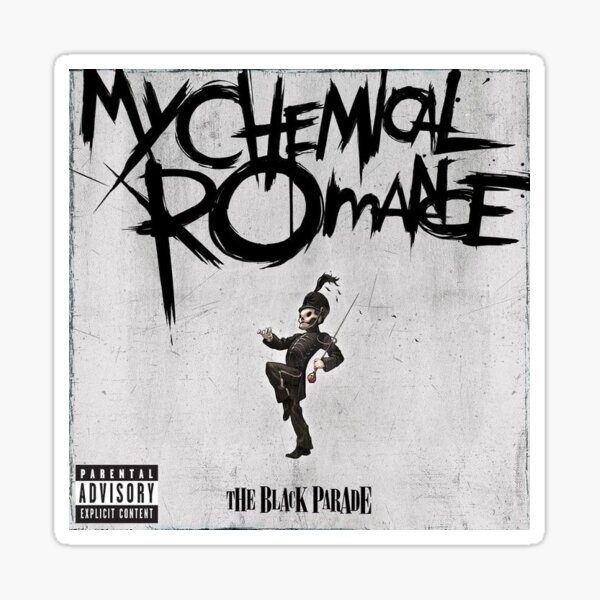 "The Black Parade" Sticker for Sale by 4everHannah | Redbubble