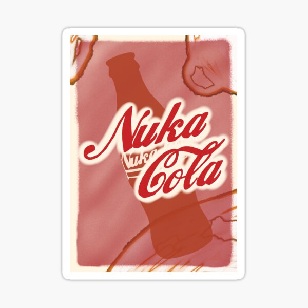 "Nuka Cola - Fallout" Sticker for Sale by GraveyardKingz | Redbubble