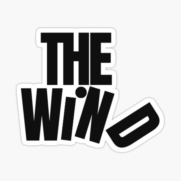 "Wind " Sticker for Sale by RoastedGarlic | Redbubble