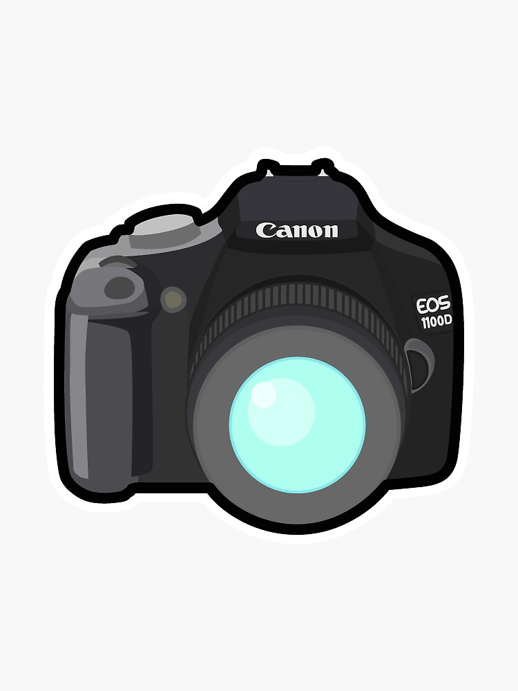 "Cannon Camera Sticker" Sticker for Sale by MiniMast3r | Redbubble