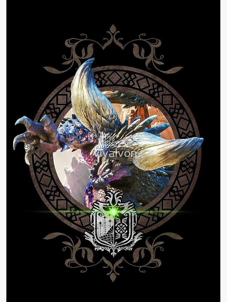 "Monster Hunter World" Poster by vivalvon | Redbubble
