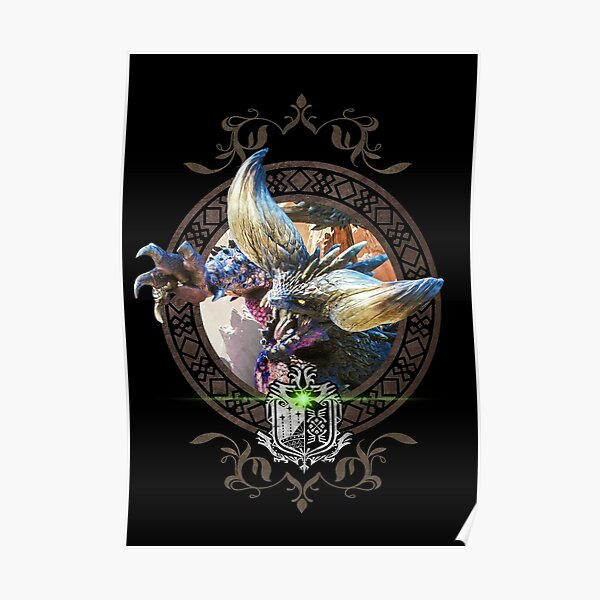 "Monster Hunter World" Poster by vivalvon | Redbubble