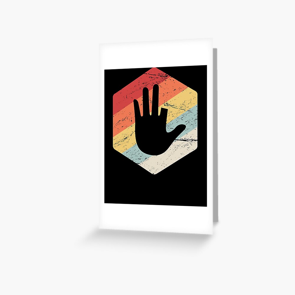 "Funny Amputated Missing Finger Amputee Gift" Greeting Card by ...