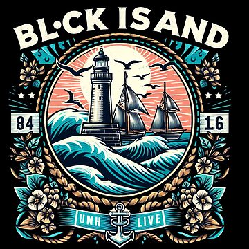 "block island" Sticker for Sale by PriOnDeme | Redbubble