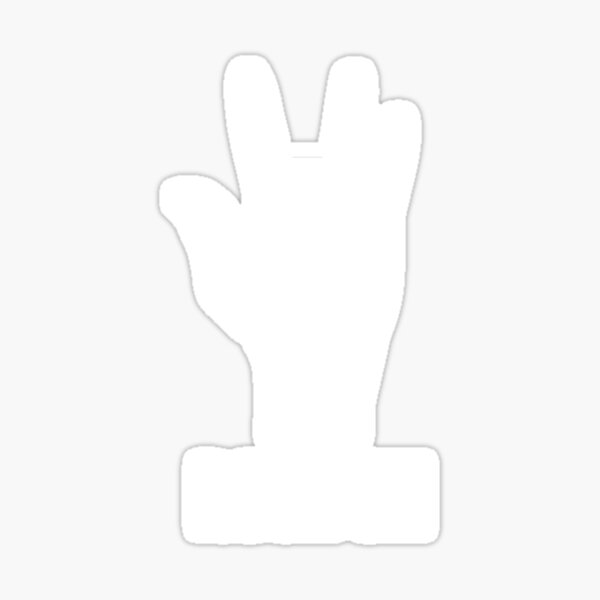 "Funny Amputated Missing Finger Amputee Gift" Sticker for Sale by ...