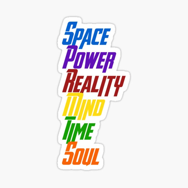 "Infinite Stones" Sticker for Sale by InTrendSick | Redbubble