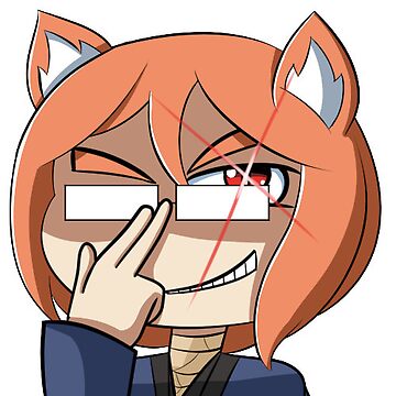 "Alex-senpai Chuunibyou" Sticker for Sale by AnimeClubAD | Redbubble