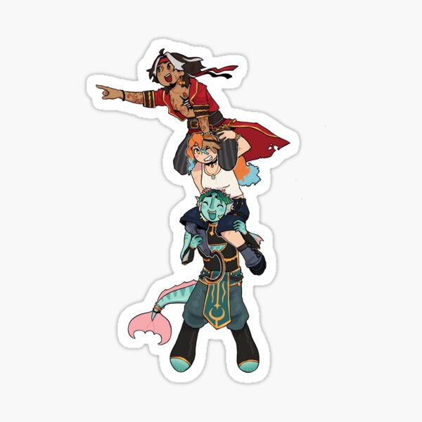 "albatrio 3: stackables" Sticker for Sale by lavrose ☆ | Redbubble