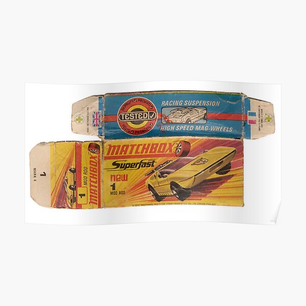 Matchbox Posters | Redbubble