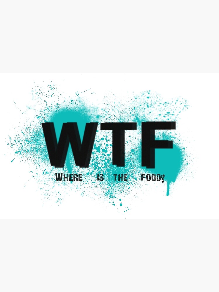 "WTF" Poster for Sale by fuka-eri | Redbubble