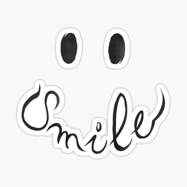 "Smile" Sticker for Sale by Ellina | Redbubble