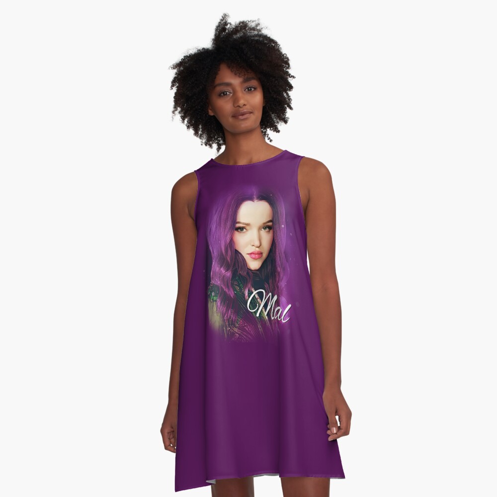 "Mal Purple Pink Princess - Descendants 3 " Backpack for Sale by Arte ...