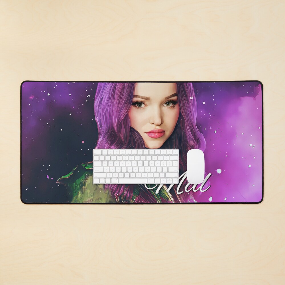 "Mal Purple Pink Princess - Descendants 3 " Photographic Print for Sale ...