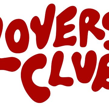 "Lovers Club" Sticker for Sale by AdelaideStudios | Redbubble