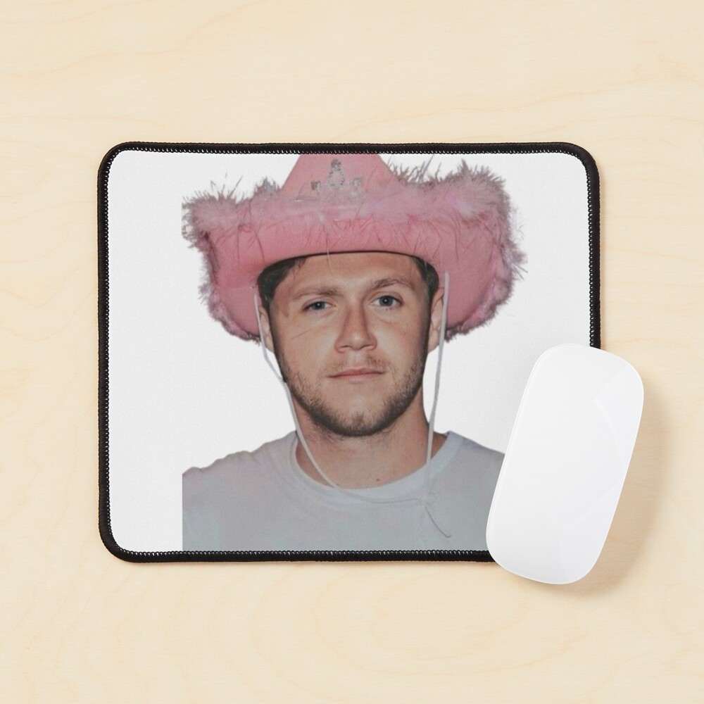 "Niall Horan Pink Cowboy Hat" Sticker for Sale by CraftyKayla26 | Redbubble