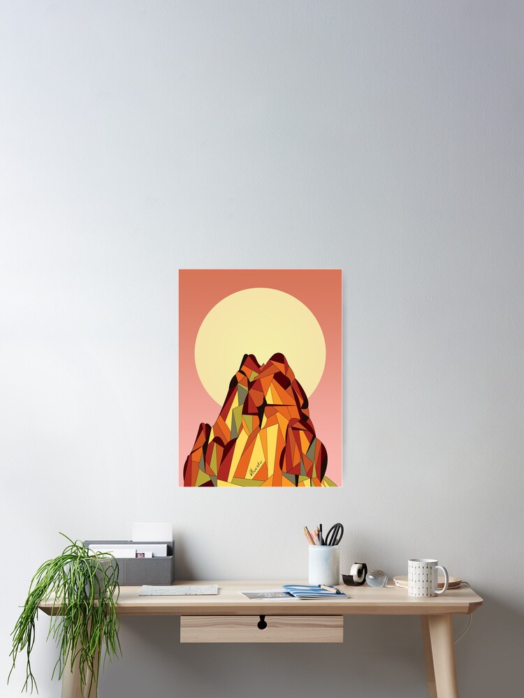 "Geyser" Poster for Sale by AbsentisDesigns | Redbubble