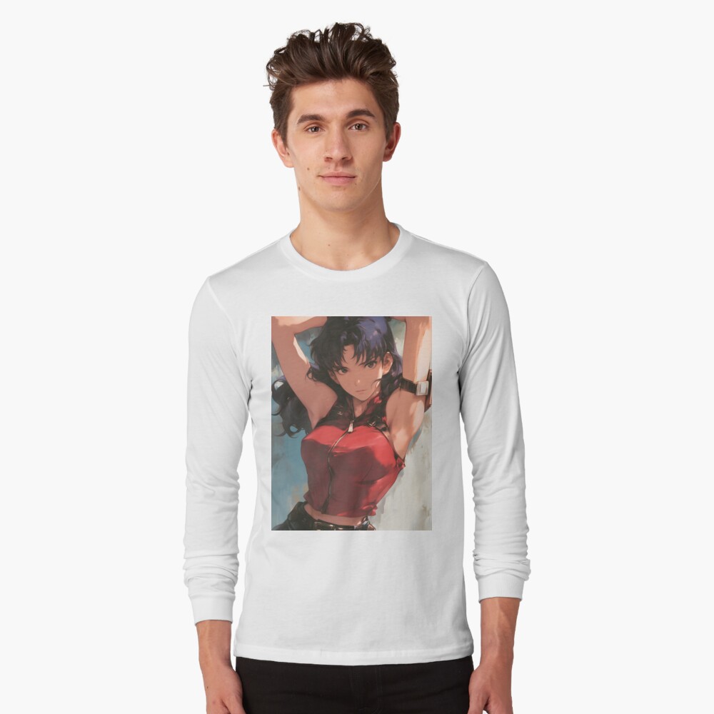 "Misato Katsuragi - Evangelion 13" Sticker by Infinite-Aspire | Redbubble