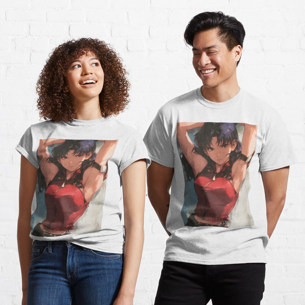 "Misato Katsuragi - Evangelion 13" Sticker by Infinite-Aspire | Redbubble