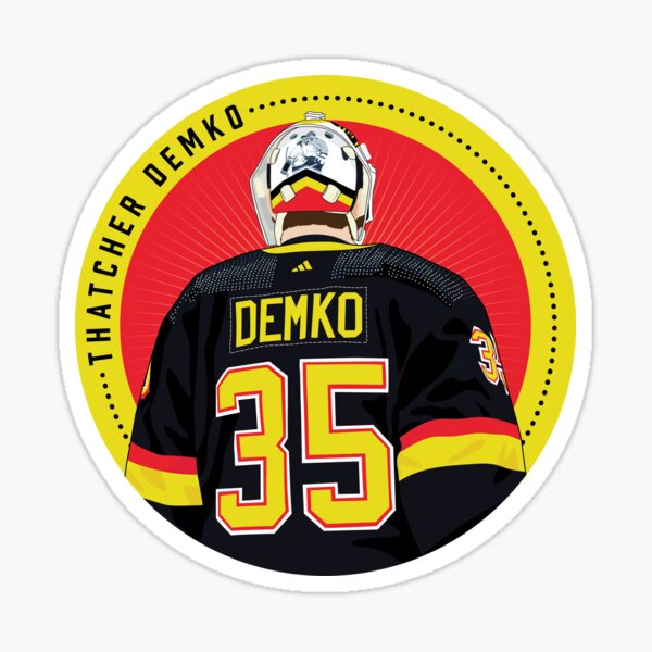 "Vancouver Hockey - Thatcher Demko" Sticker for Sale by carlstad ...
