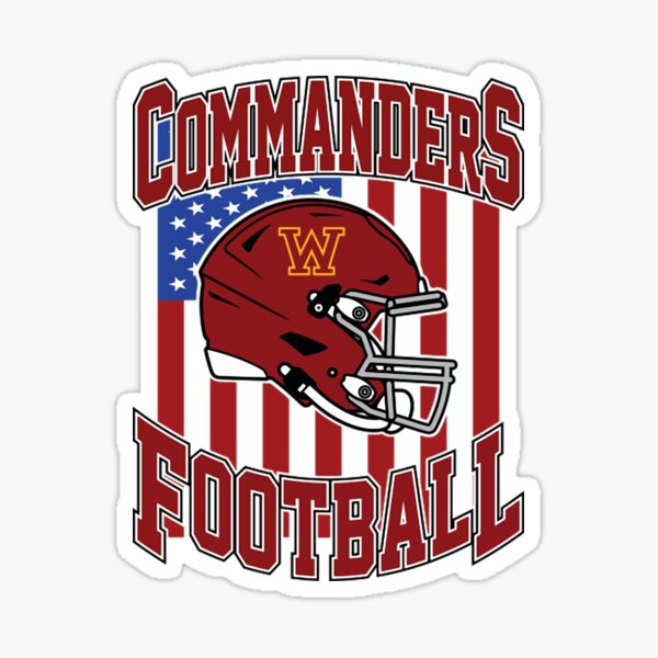 "Art - washington commanders" Sticker for Sale by adinalpspige | Redbubble