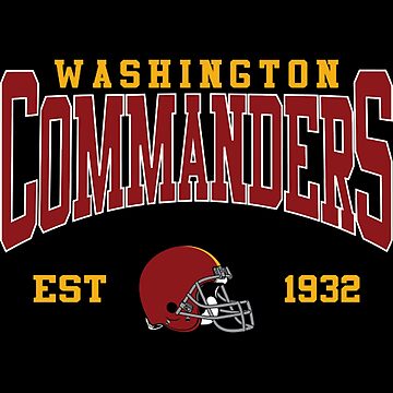 "Art - washington commanders" Sticker for Sale by adinalpspige | Redbubble