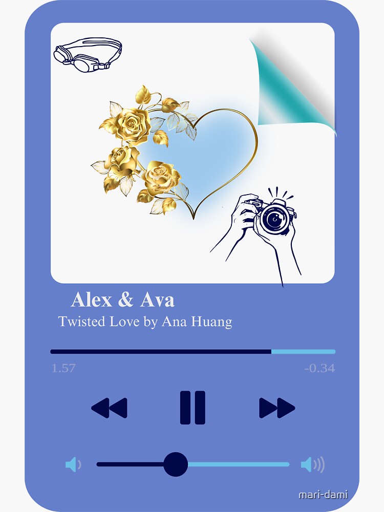 "Playlist book characters - Alex and Ava (from Twisted Love by Ana ...